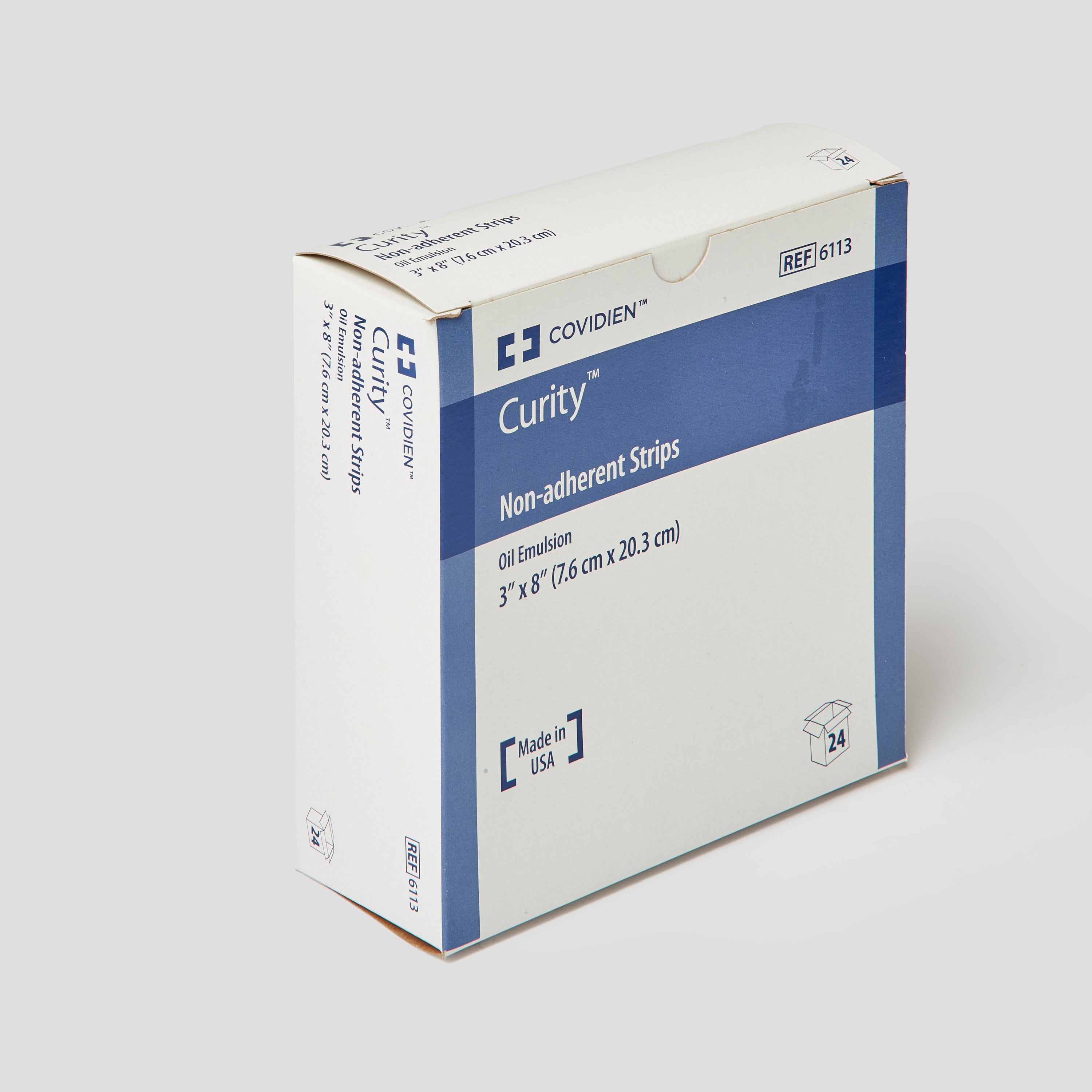 Covidien Curity Non-Adherent Strips Oil Emulsion| Maxim Medical – Maxim ...