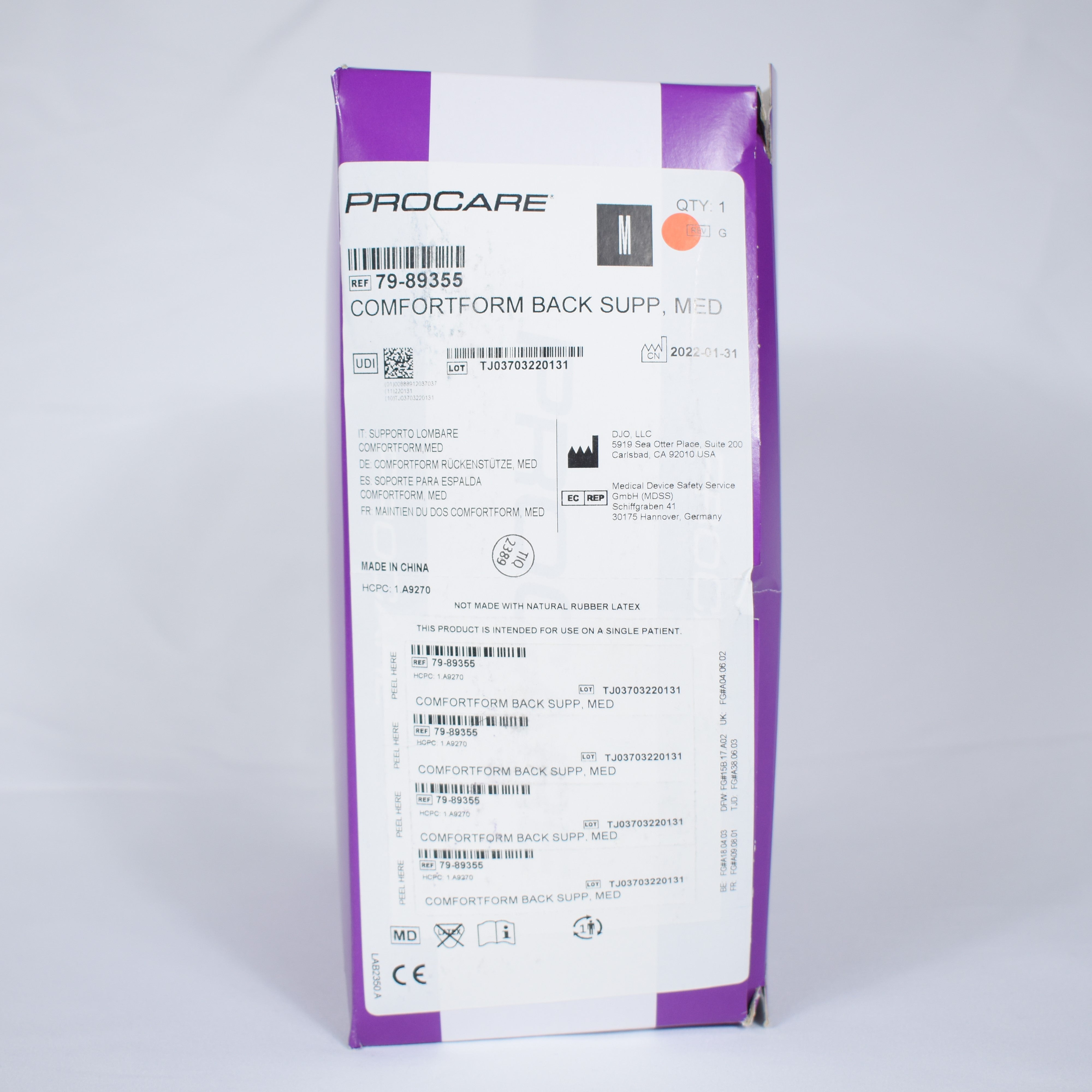 ProCare Comfort Form Back Support | Back support for posture – Maxim ...